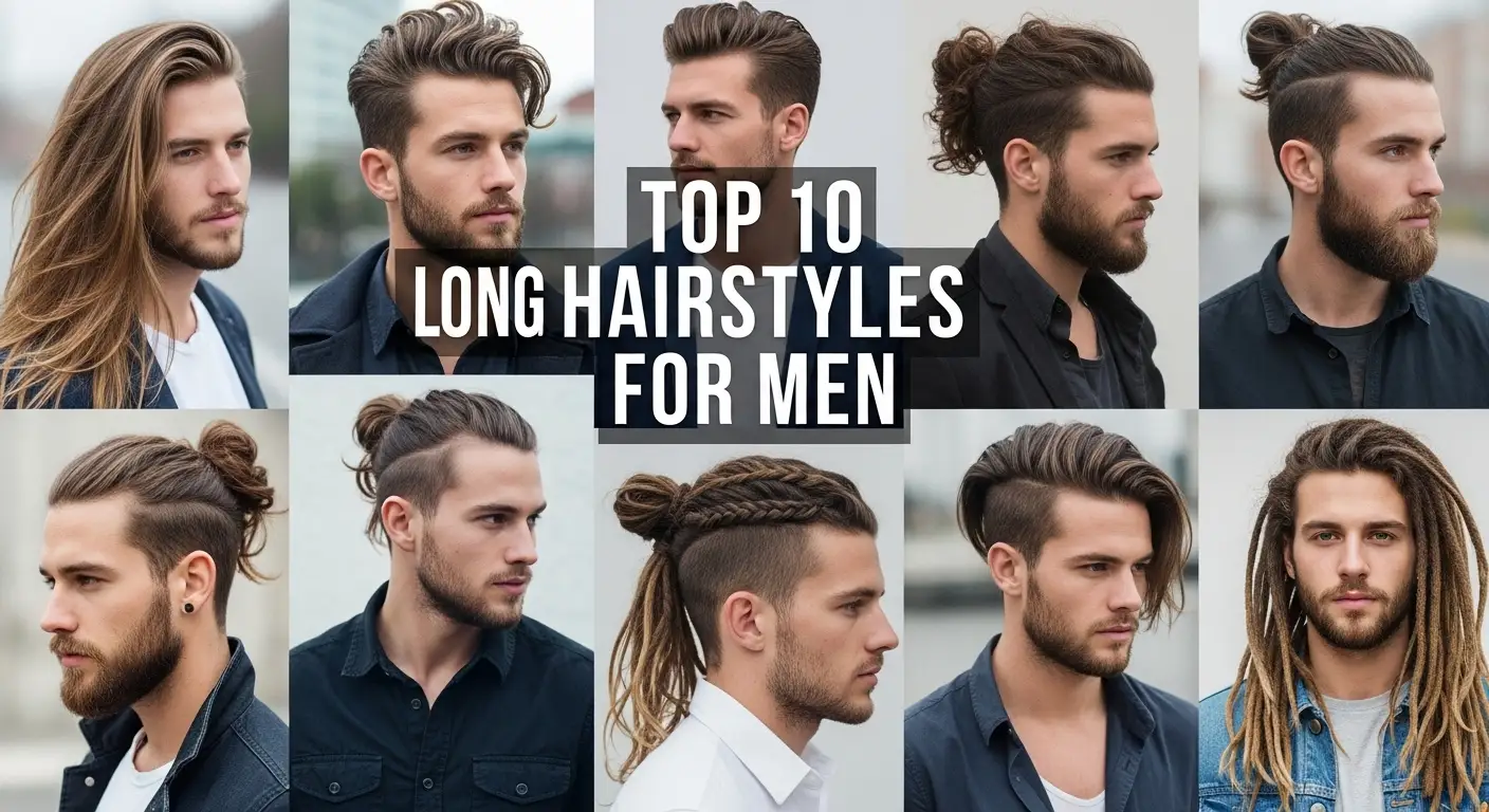 Top 10 Long Hairstyles for Men to Achieve a Stylish Look