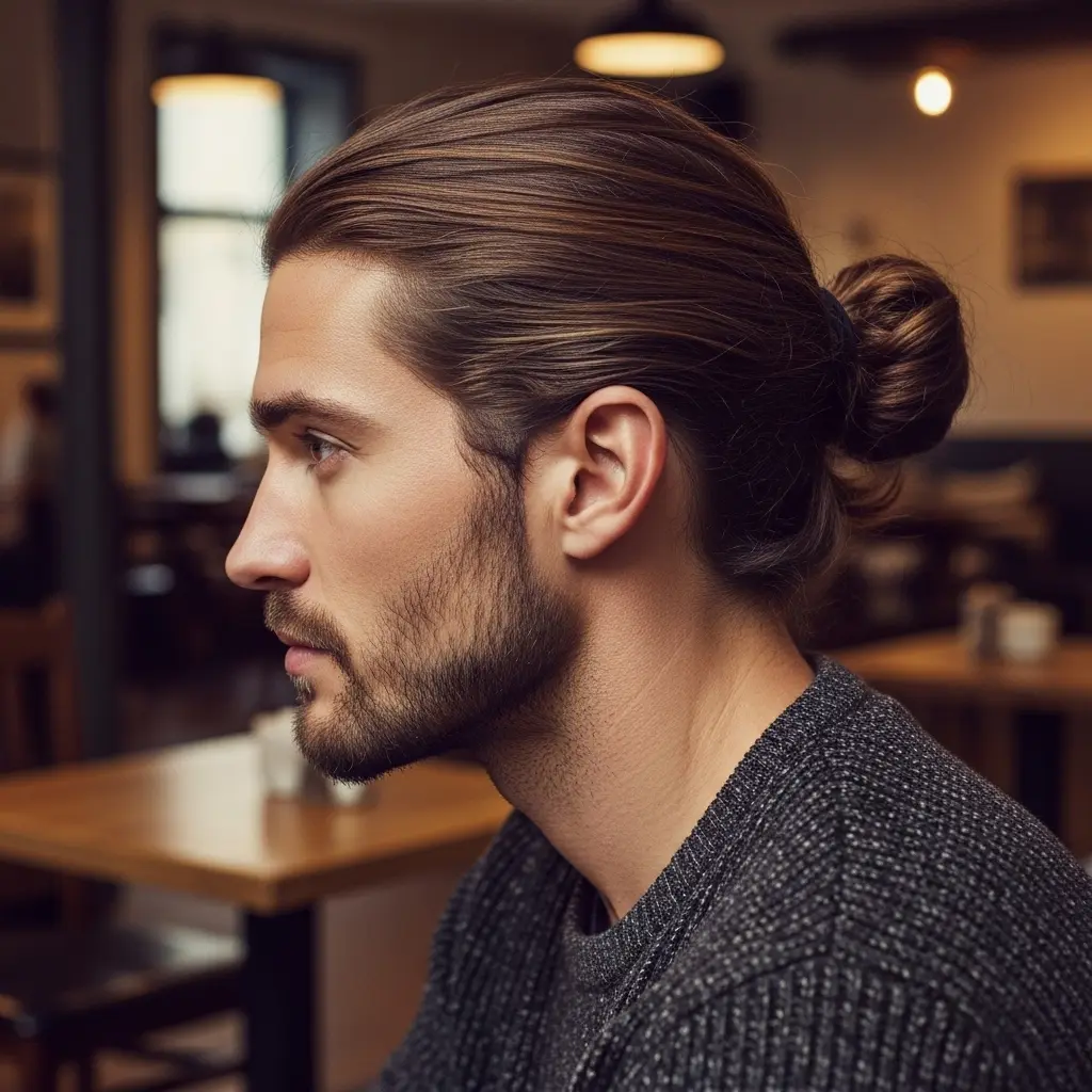 Bold 25 Modern Ways to Style a Man Bun for Long Hair