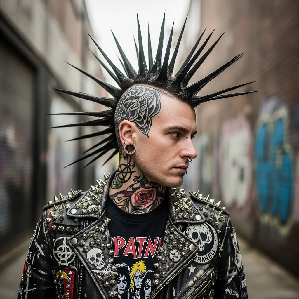 11 Punk-Inspired Hairstyles for Men That Redefine Bold Style