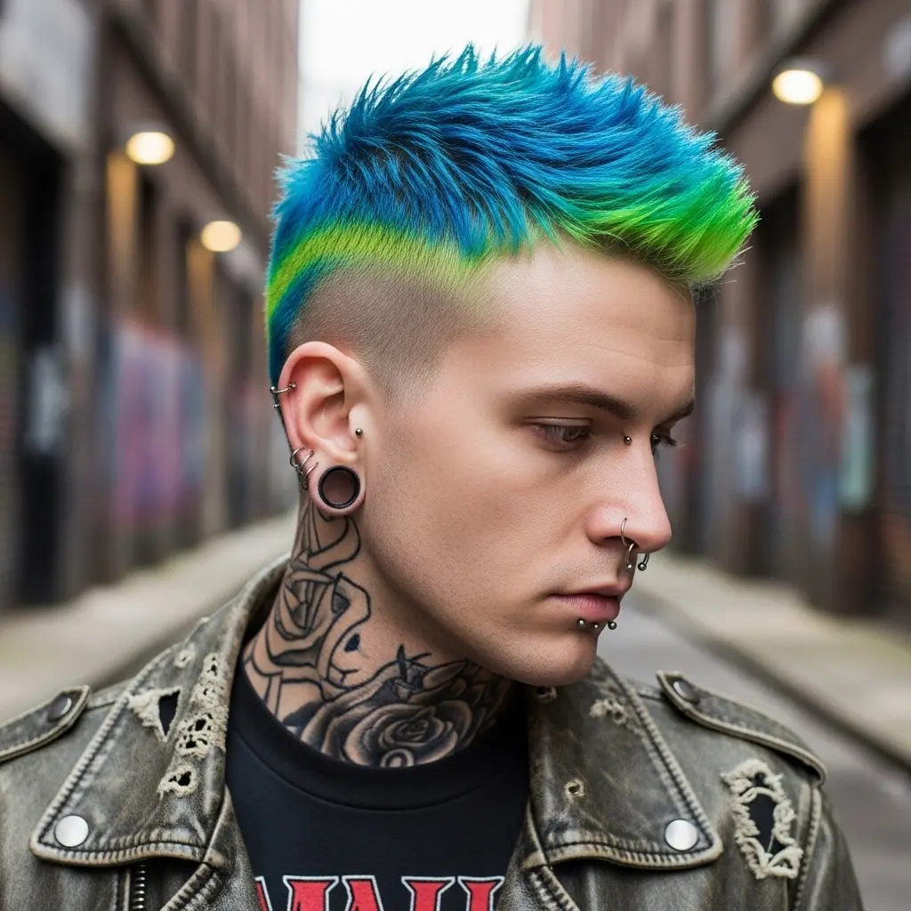 11 Punk-Inspired Hairstyles for Men That Redefine Bold Style
