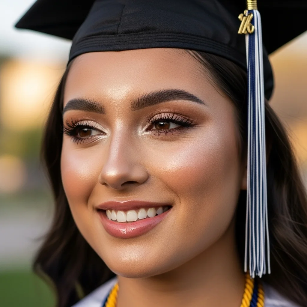 Trendy 10 Graduation Makeup Looks for a Polished Ceremony Style