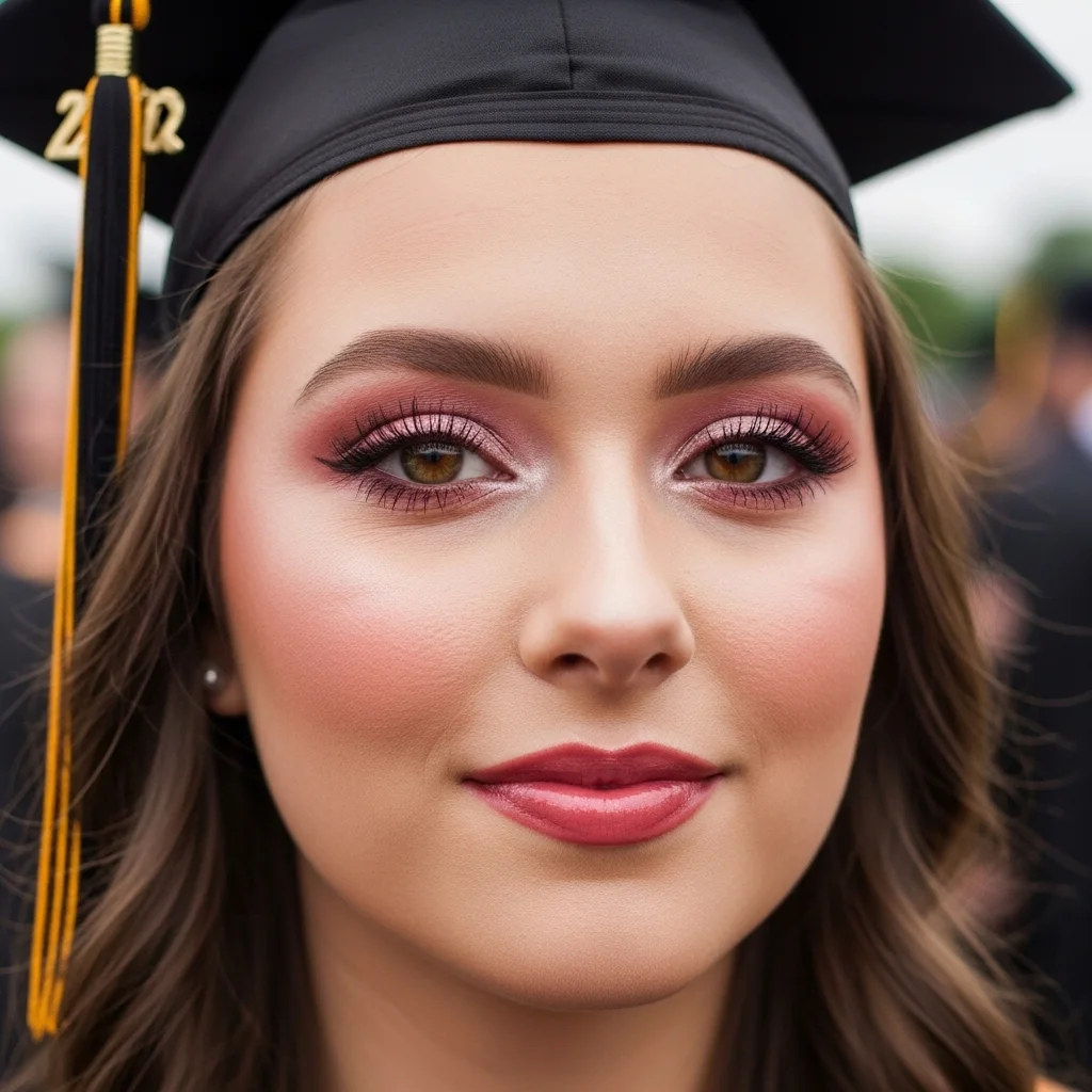 Trendy 10 Graduation Makeup Looks for a Polished Ceremony Style