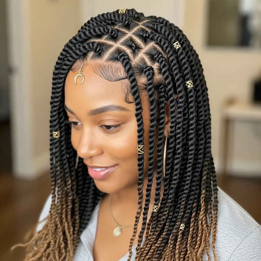 12 Trendy Mini Twist Hairstyle Women with Simple Styling Tips